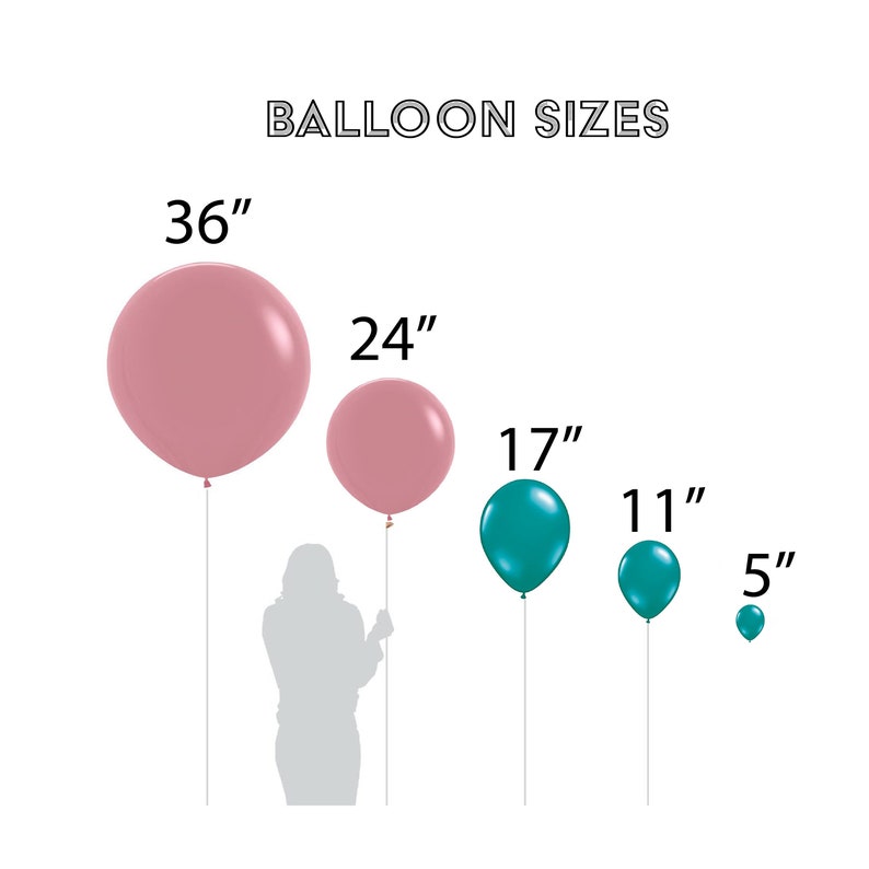 Primary Color Baby Shower Balloons, Primary Color Balloon Set, Primary ...