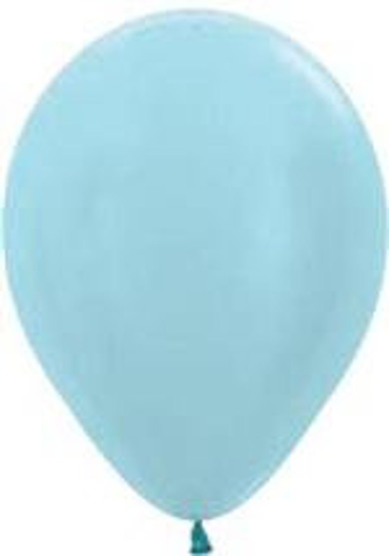 Light Blue Balloons 36 Pastel Blue Balloons HUGE Light - Etsy