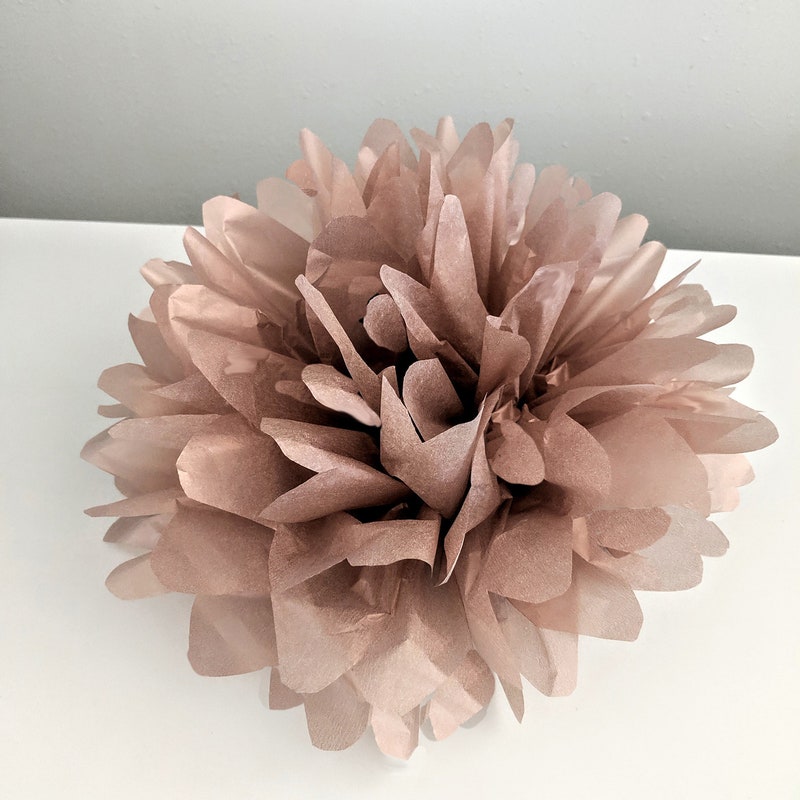 Gold Metallic Pom Poms - Etsy