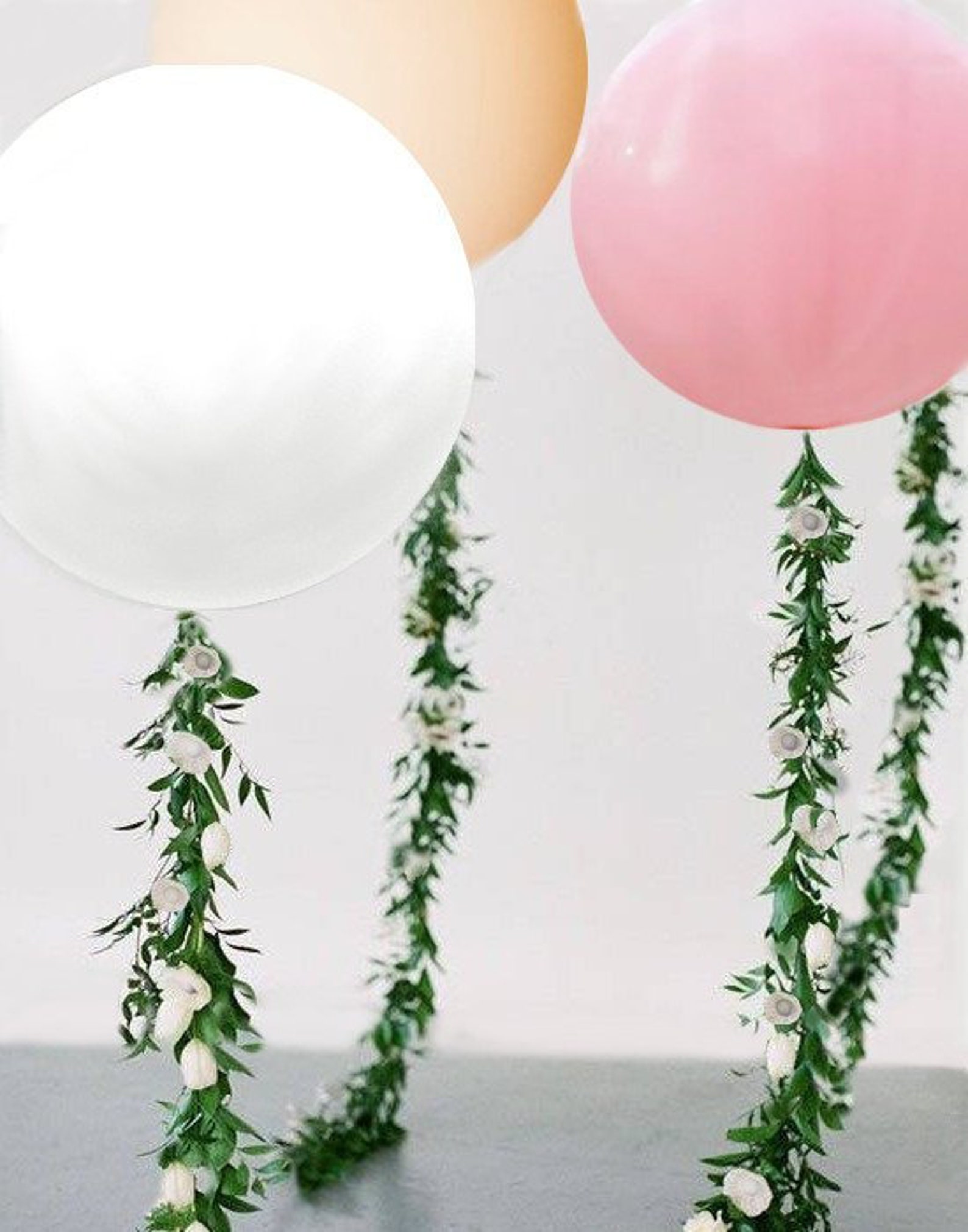 Vine Balloon, Balloon Flower Garland 5 Foot Balloon With Tail, Wedding ...