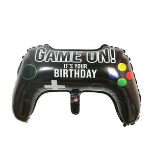 Video Game Controller Balloon, Video Game Party Decor HUGE Foil Gaming ...