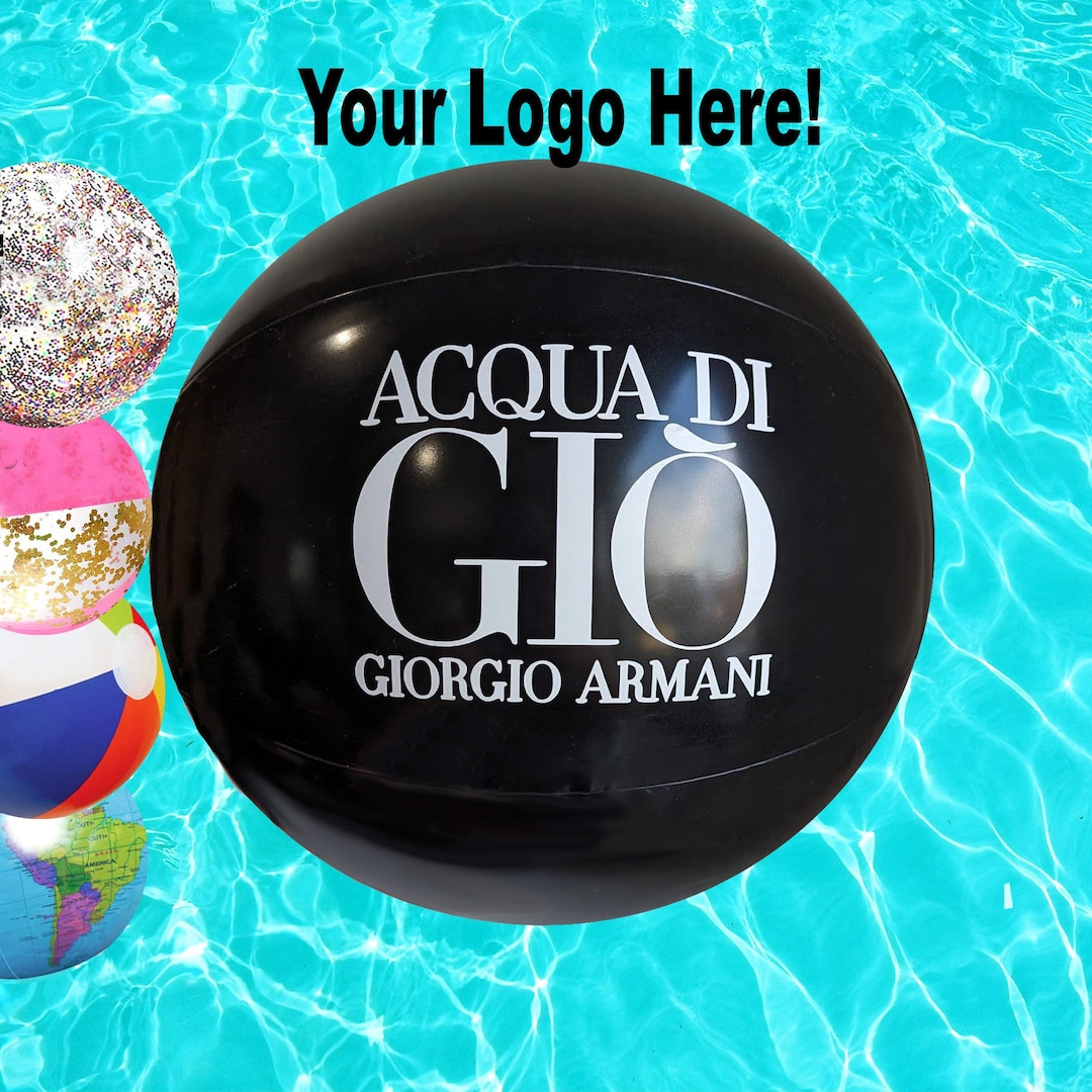 Logo Beach Balls, Personalized Business & Promotional Items, Branding a ...