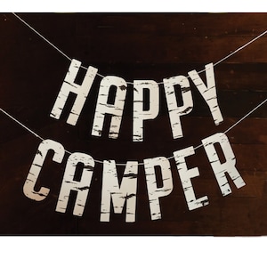 Adventure Party Fans, One Happy Camper, Wild Camp Theme Decor, Woods ...