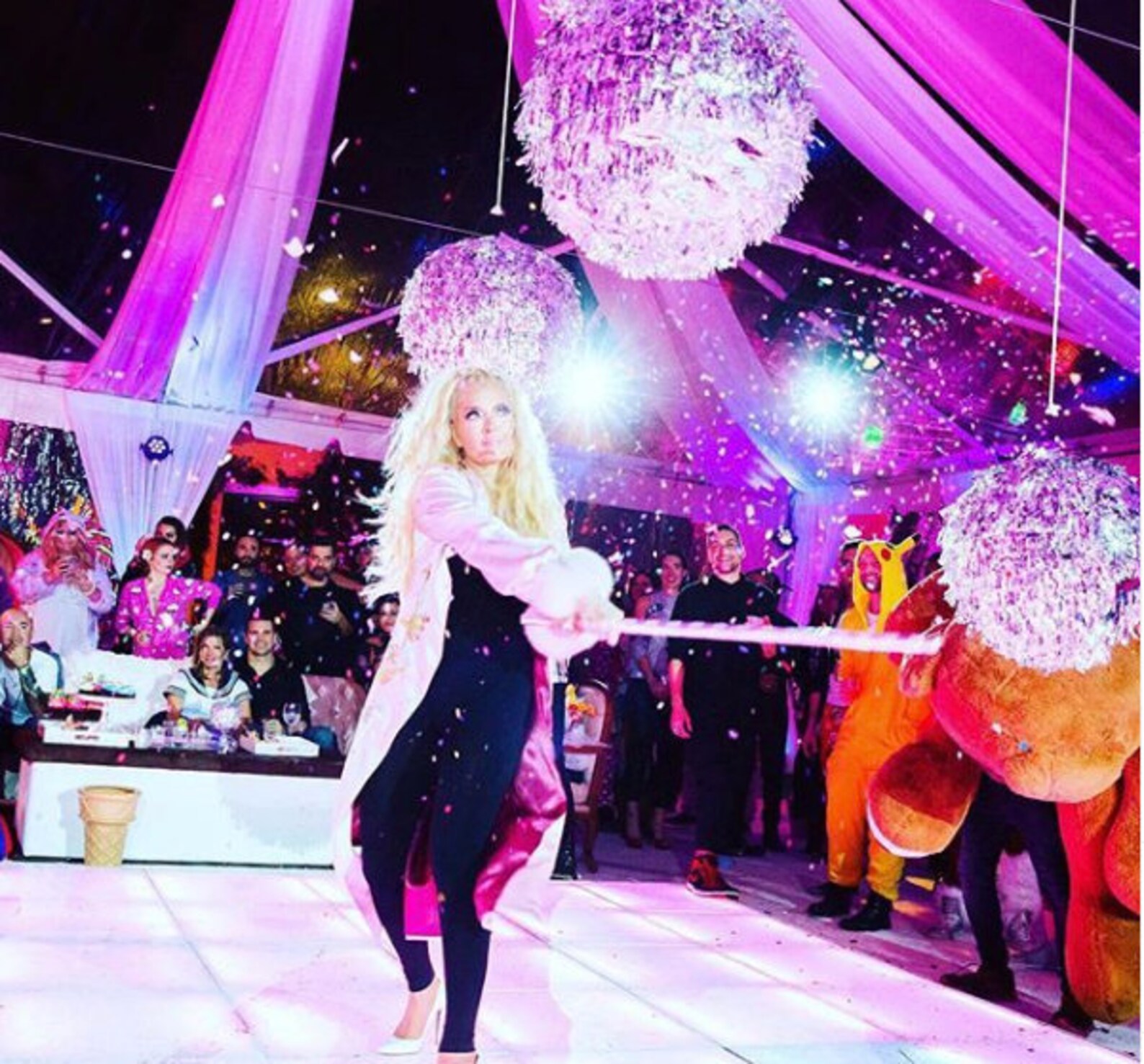 HUGE Fringe Piñata Wedding CUSTOM Events Promotions Bat | Etsy