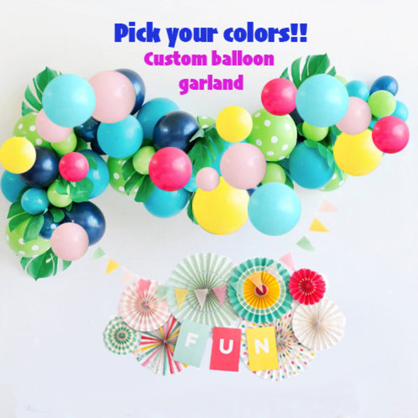 Fiesta Balloon Gold Cursive Script Cinco De Mayo Decorations | Etsy