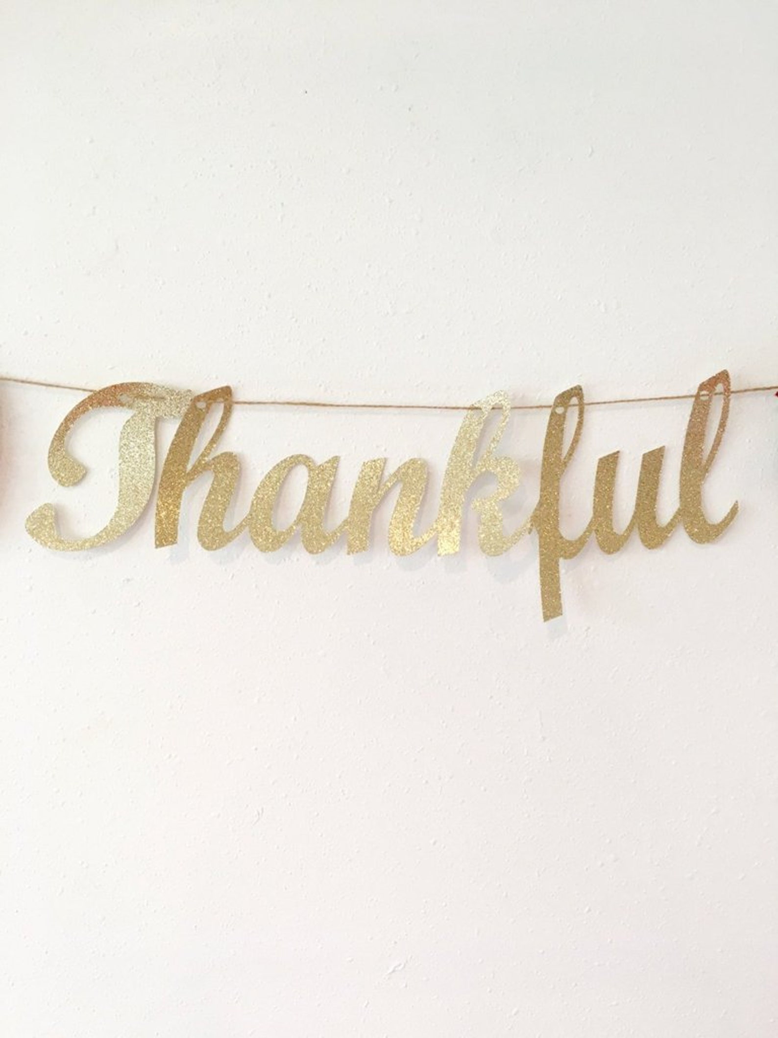 Thankful Banner Acorn Banner Fall Banners and Garlands Fall - Etsy