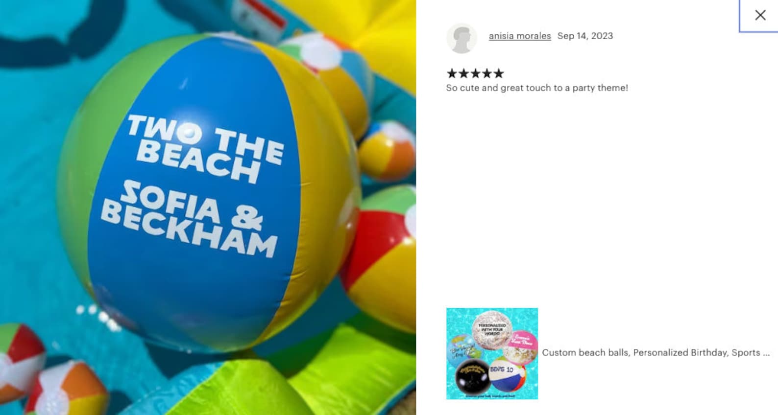 Custom Beach Balls, Personalized Birthday, Sports Teams & Vacation ...