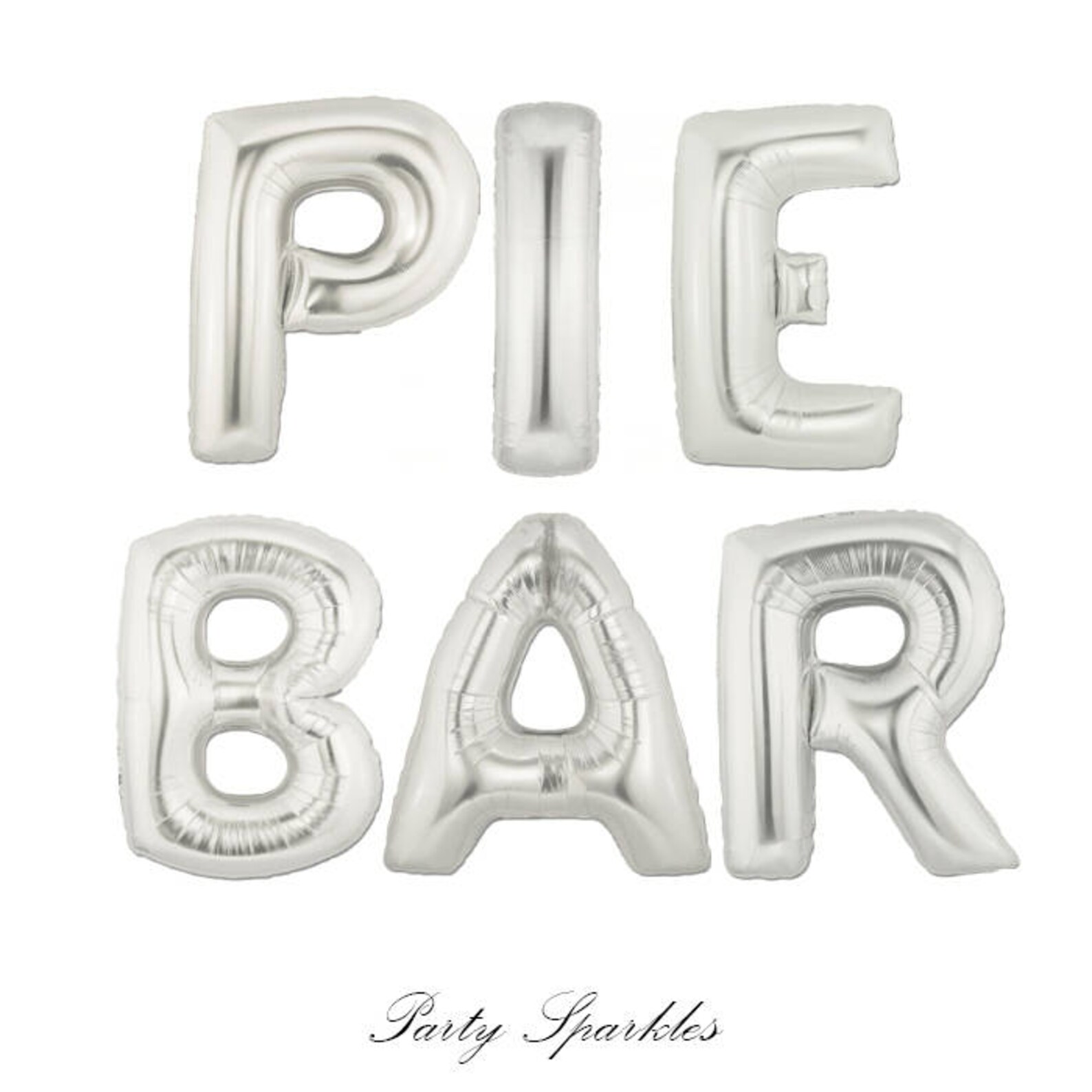 Pie Bar Balloons Pie Bar Banner Balloons Thanksgiving - Etsy