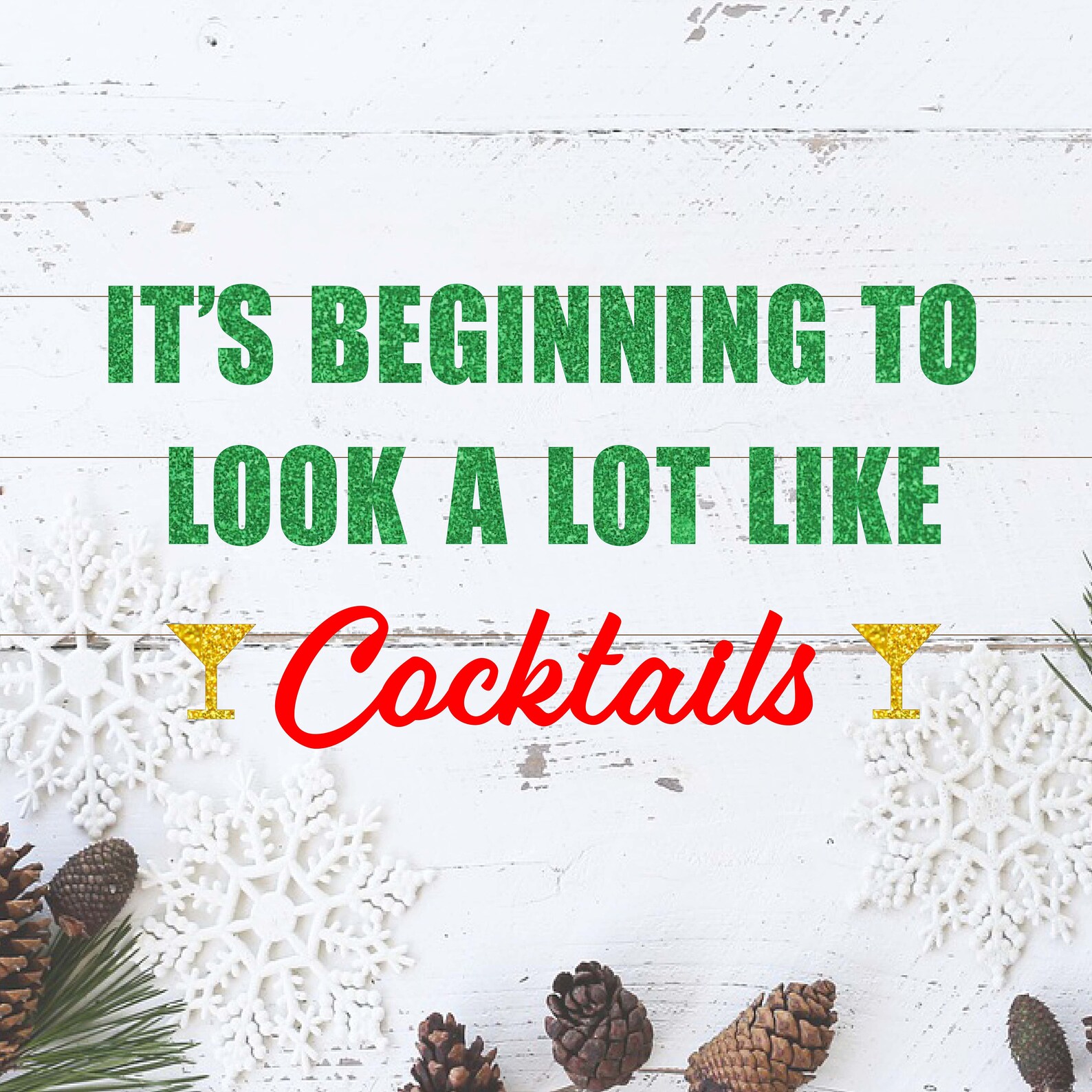 Jingle and Mingle Banner Deor for Your Holiday Party Jingle - Etsy