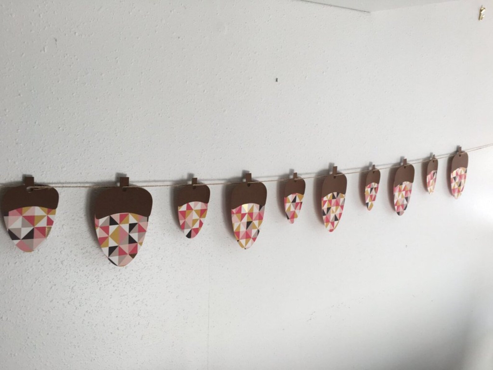 Thankful Banner Acorn Banner Fall Banners and Garlands Fall - Etsy