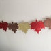 Fall Leaf Banner, Maple Leaves Garland Backdrop Party Decor, Happy ...