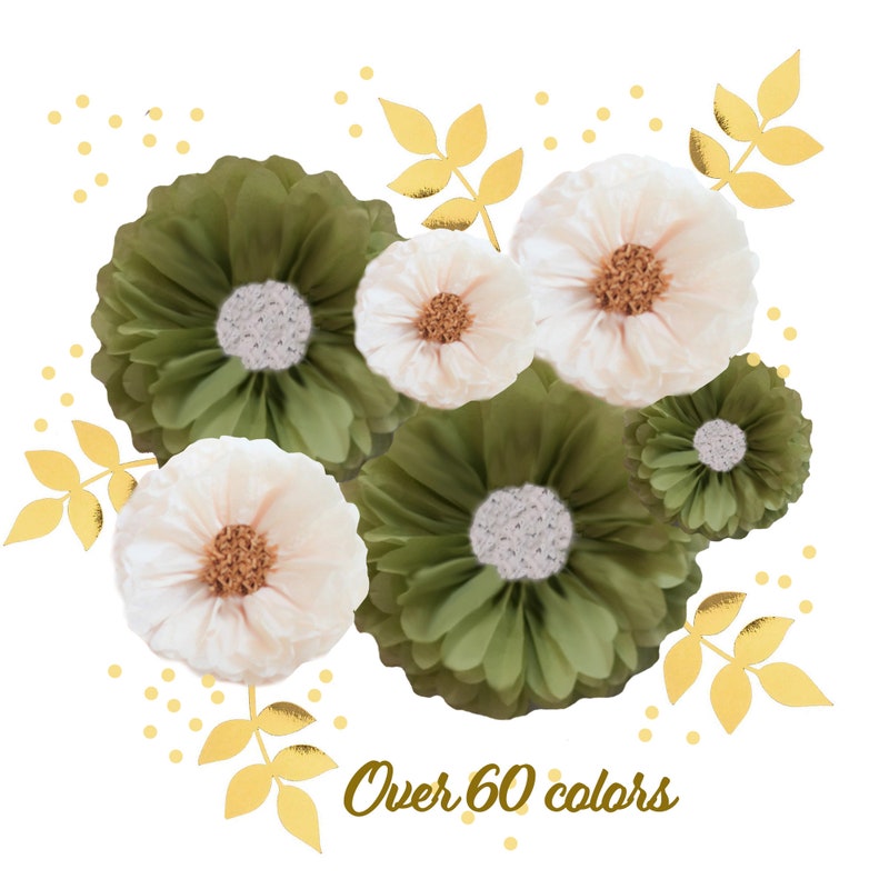Paper Flower Backdrop - Etsy