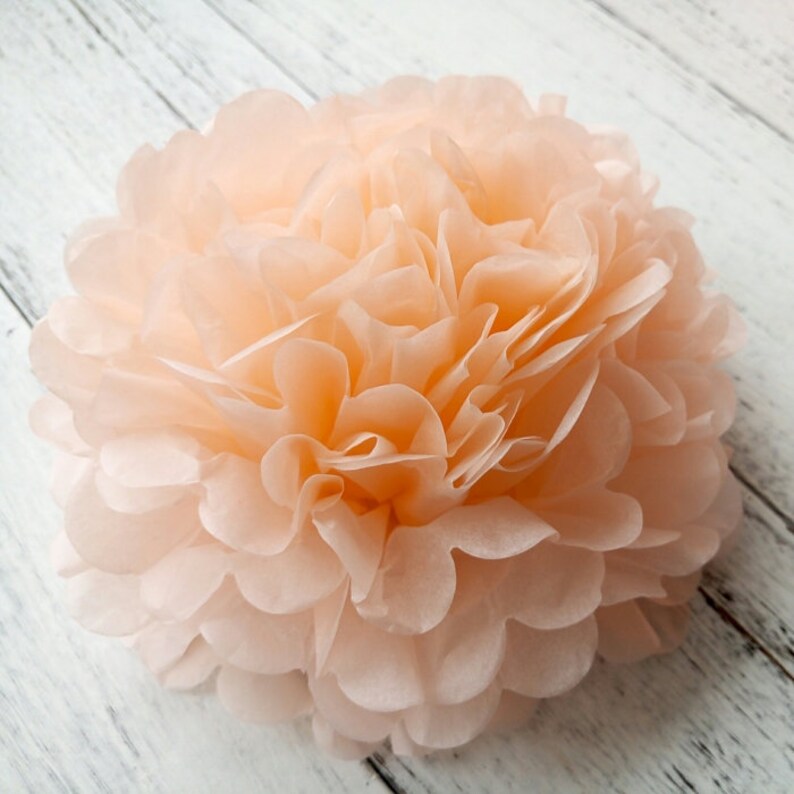 Blush Peach Balloons, 36" Light Peach Balloons, BIG Round Latex First ...