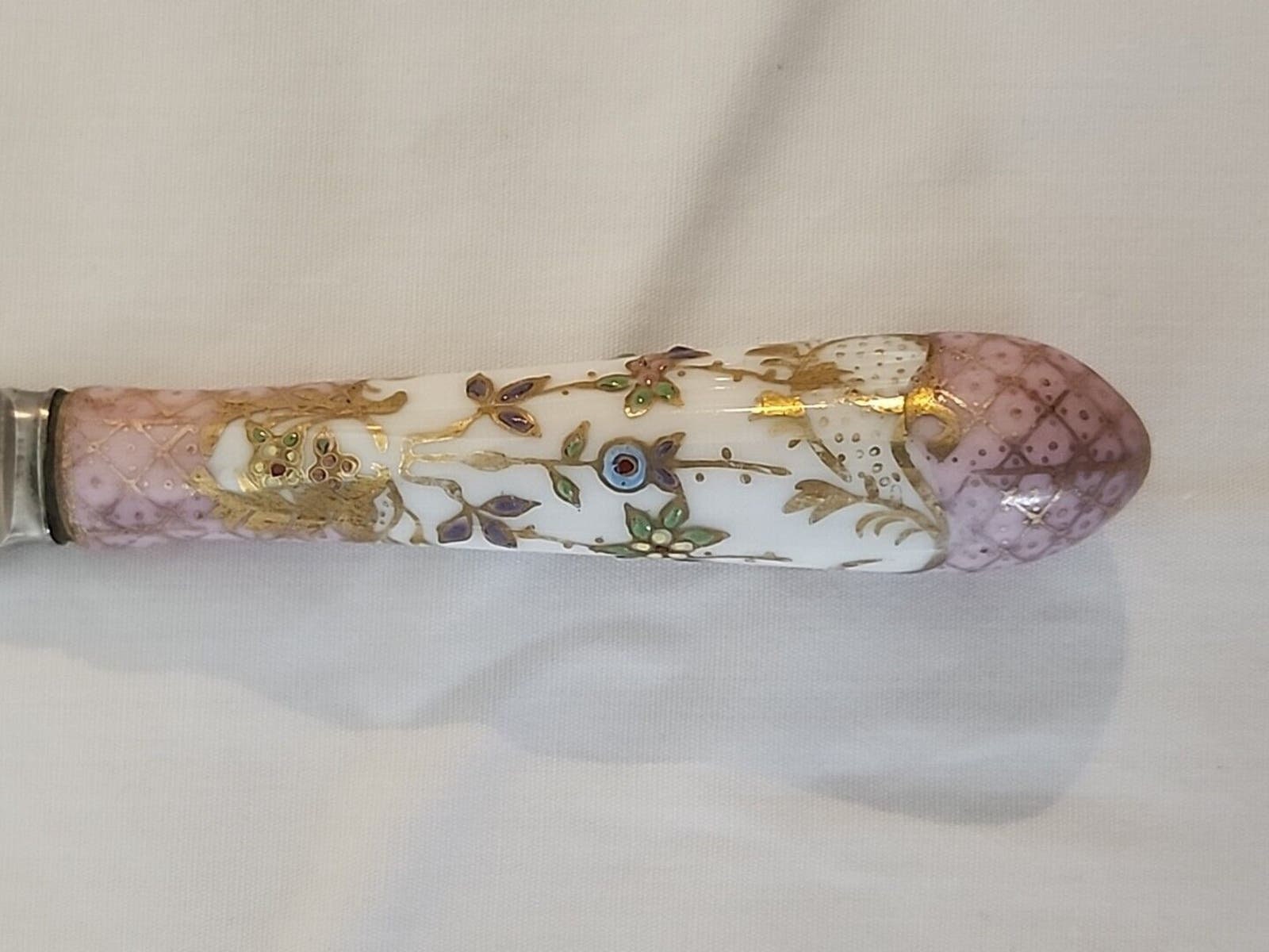 Set of 5 Vintage SHEFFIELD A.E Lewis Floraine Pattern Knives Made in ...