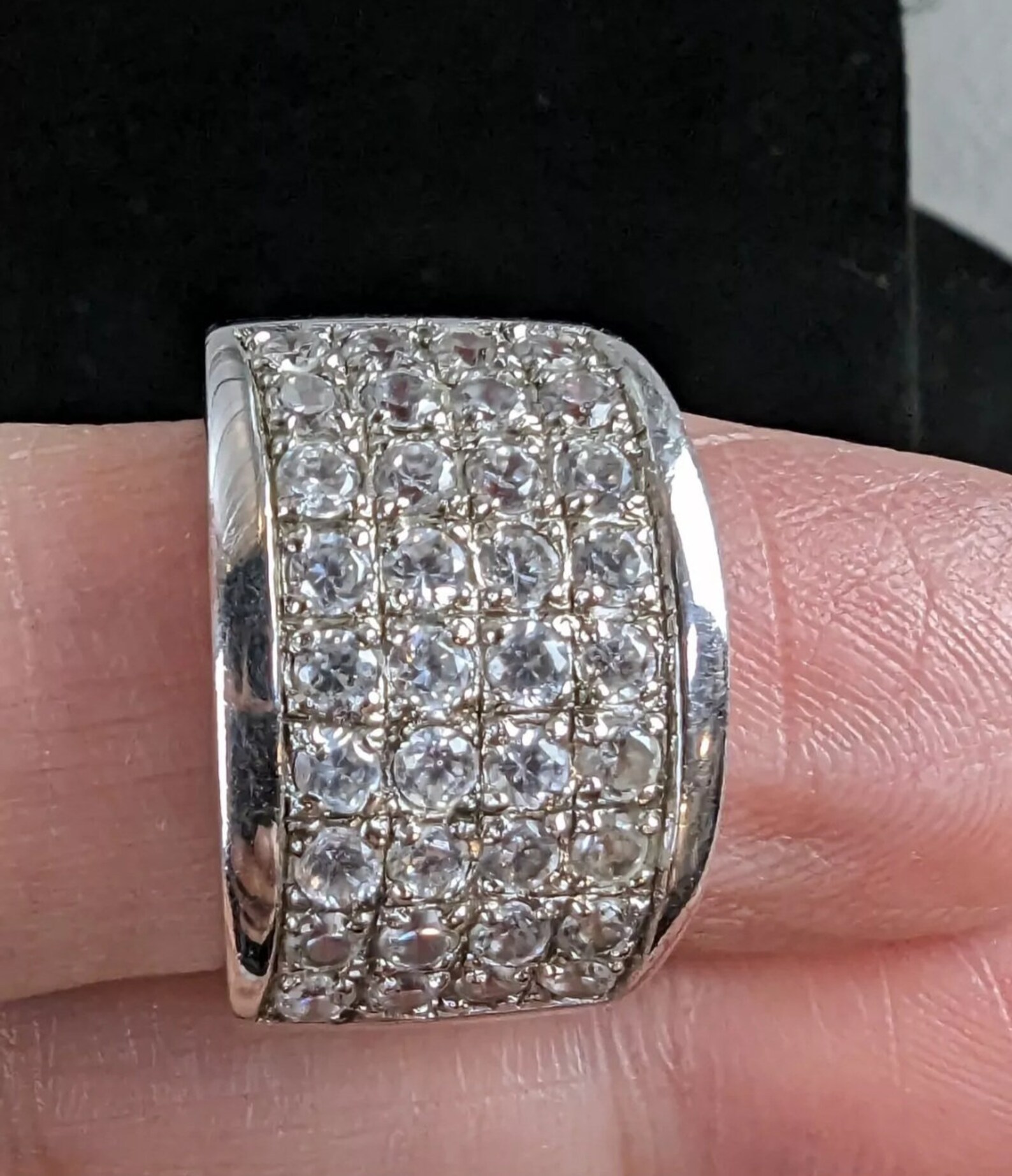 Silpada Sterling Silver Wide Band Ring R1405 Sz 7 - Etsy