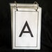 Laminated Alphabet Flash Cards Simple Design Double-sided - Etsy
