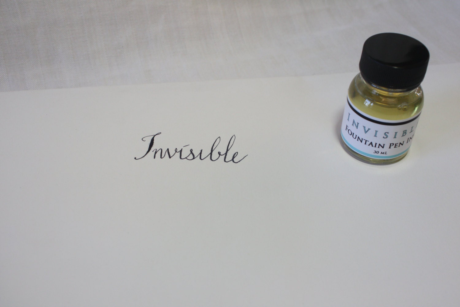 Invisible Fountain Pen Ink UV Visible 1 Oz | Etsy