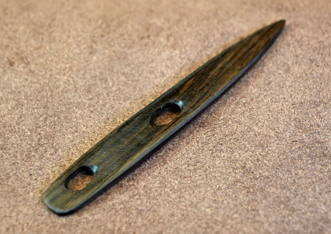 Viking Nalbinding Needle African Blackwood Nal Binding - Etsy