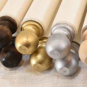 Small Blank Scroll Wooden Spindles; Historic Style Blank Writing Paper ...