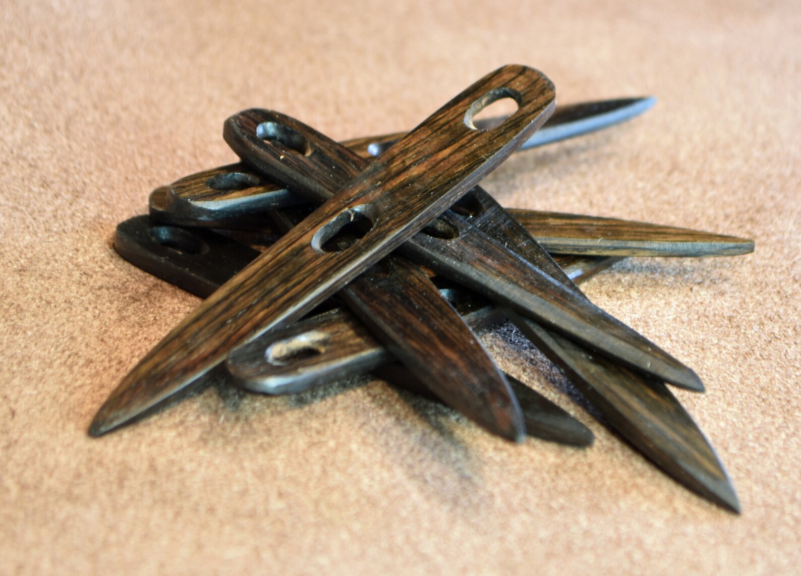 Viking Nalbinding Needle African Blackwood Nal Binding - Etsy