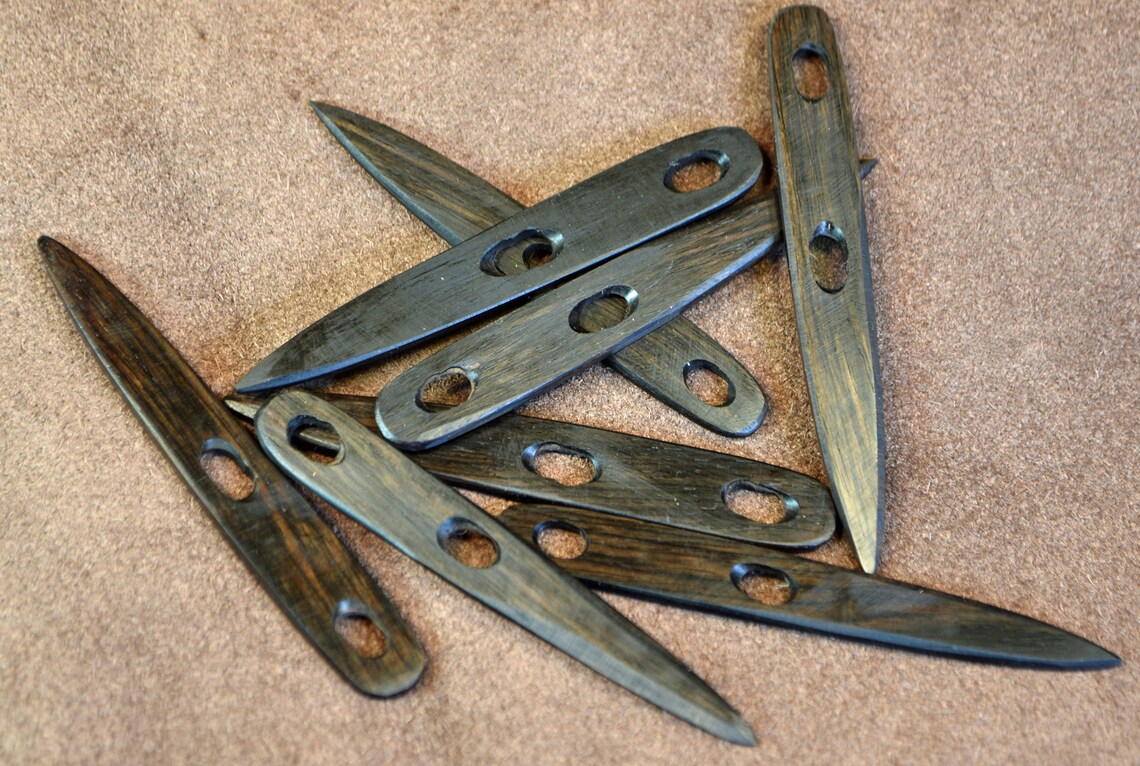 Viking Nalbinding Needle African Blackwood Nal Binding - Etsy