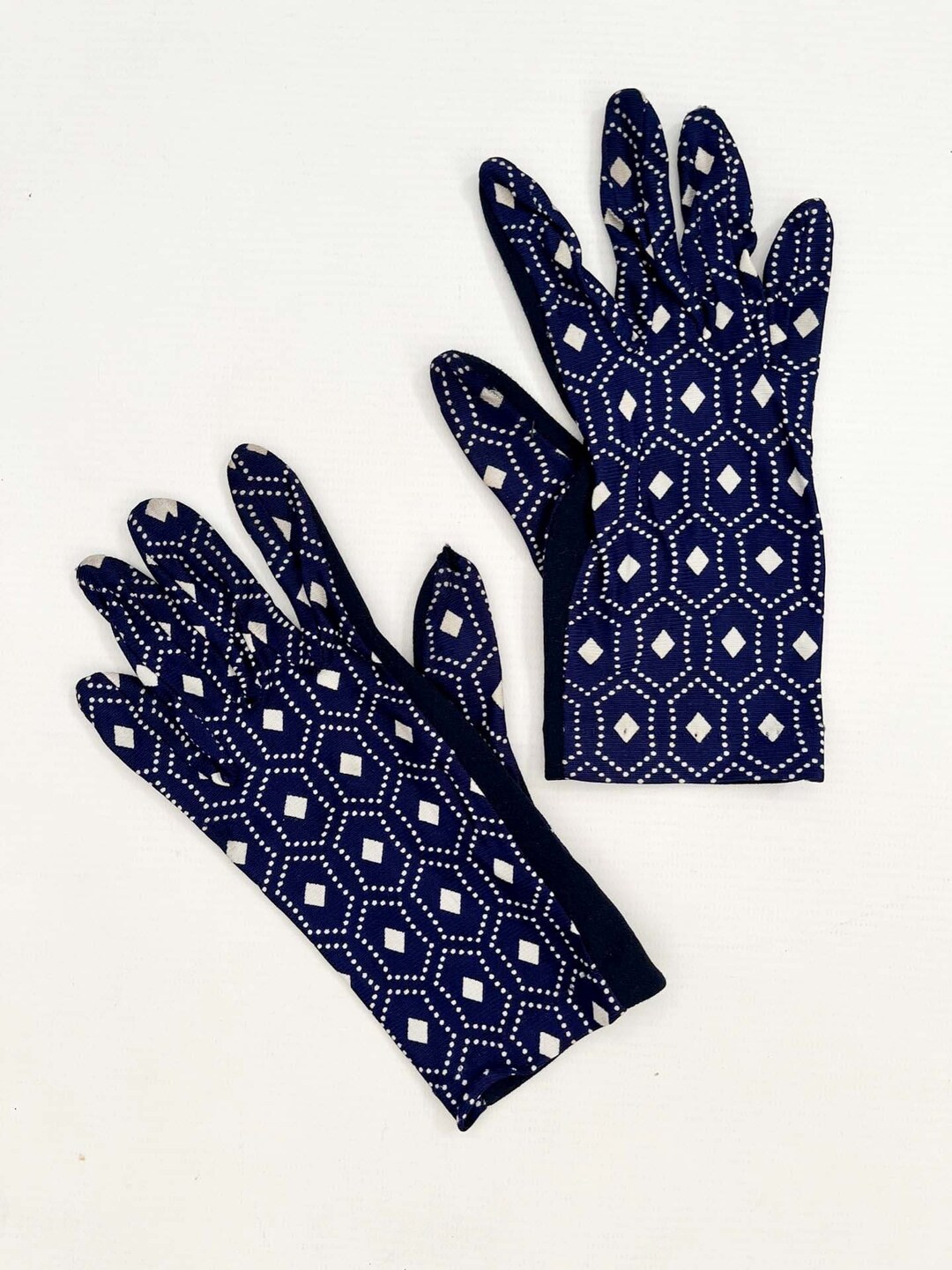Vintage Fabric Gloves, Evening Gloves, Formal Gloves, 1950s Gloves ...