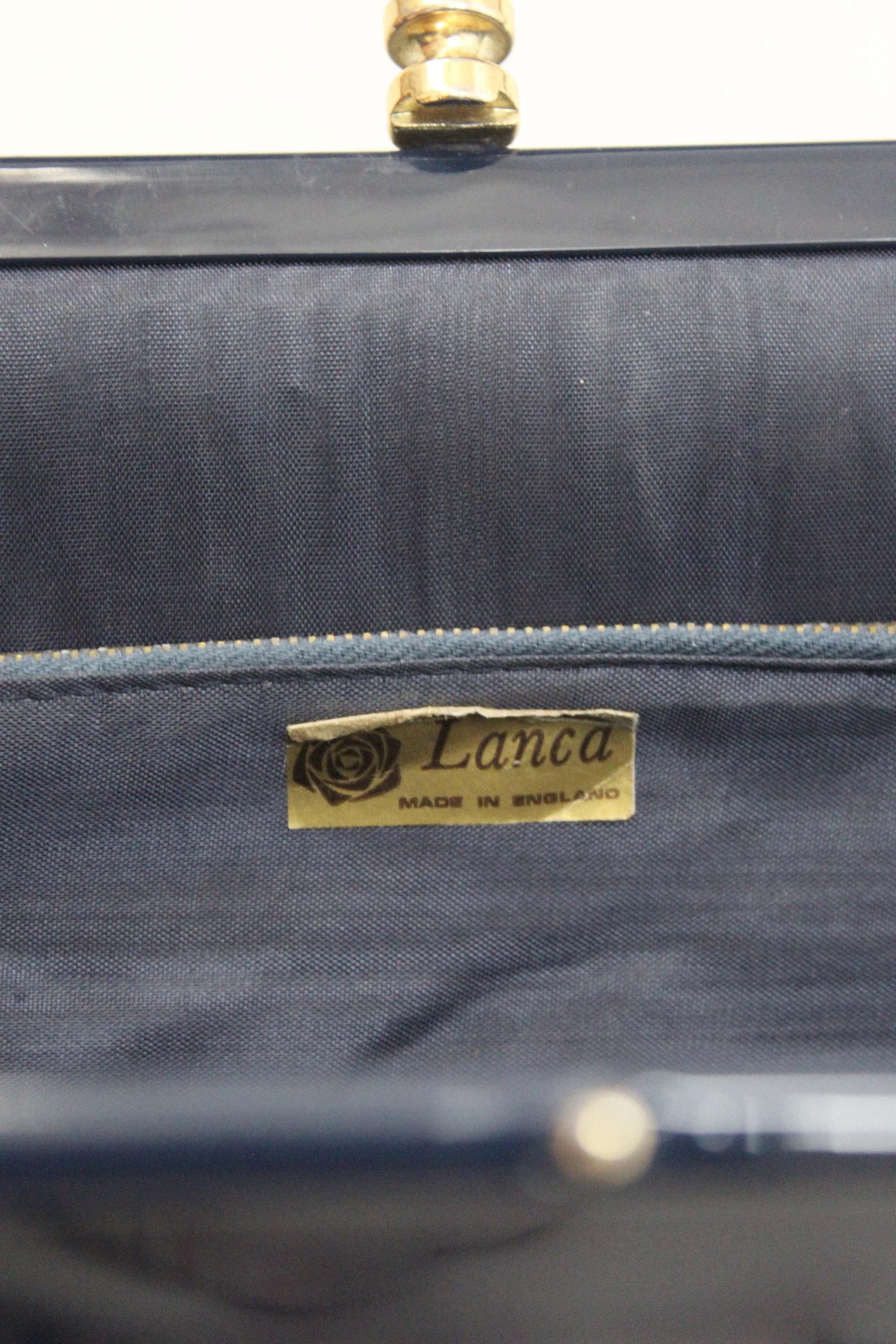 Vintage Faux Leather Handbag, Vintage Bag, Vintage 50s Purse, 1950s ...