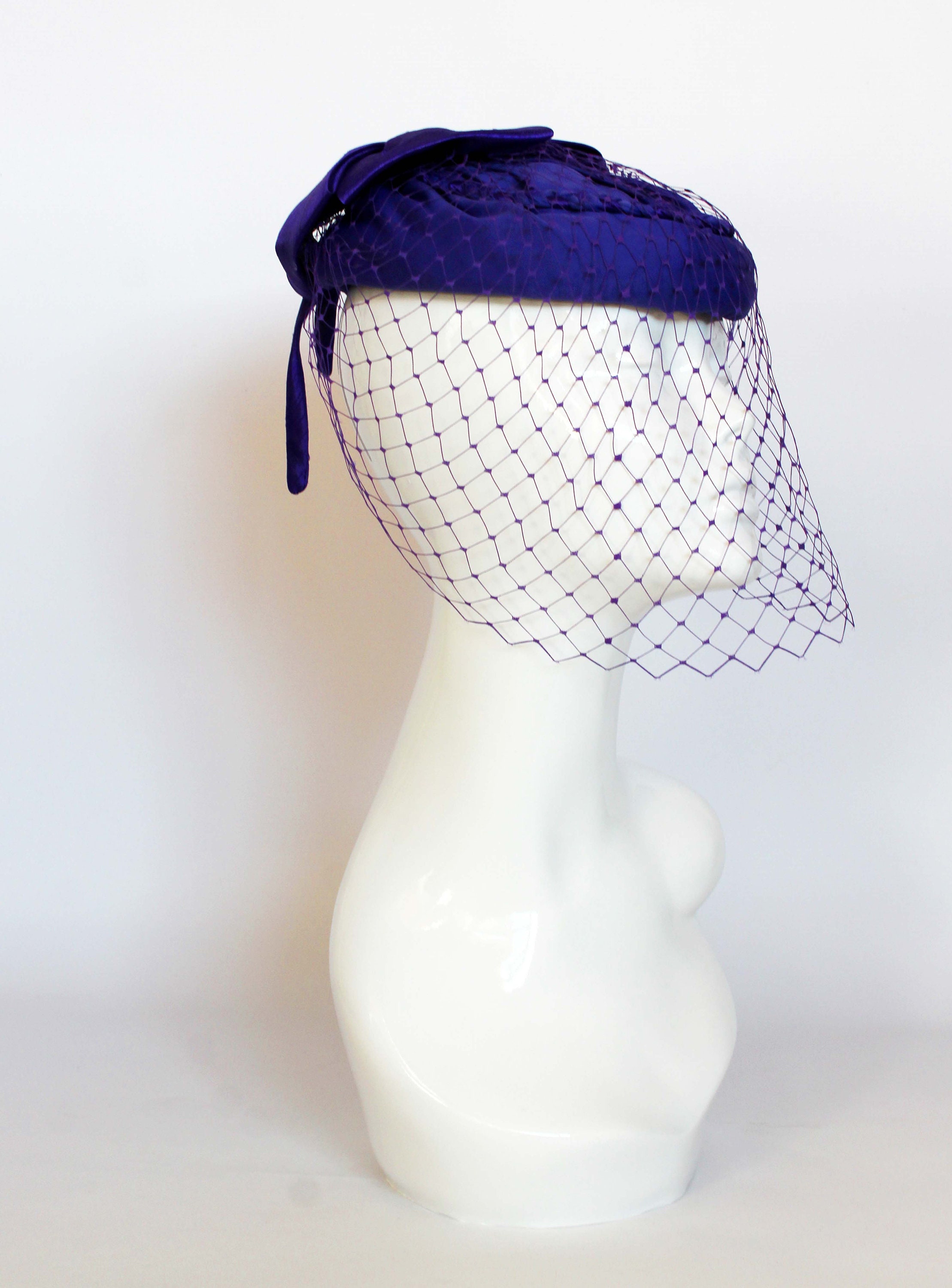 Vintage Formal Hat Burlesque Hat Races Hat Wedding Hat - Etsy