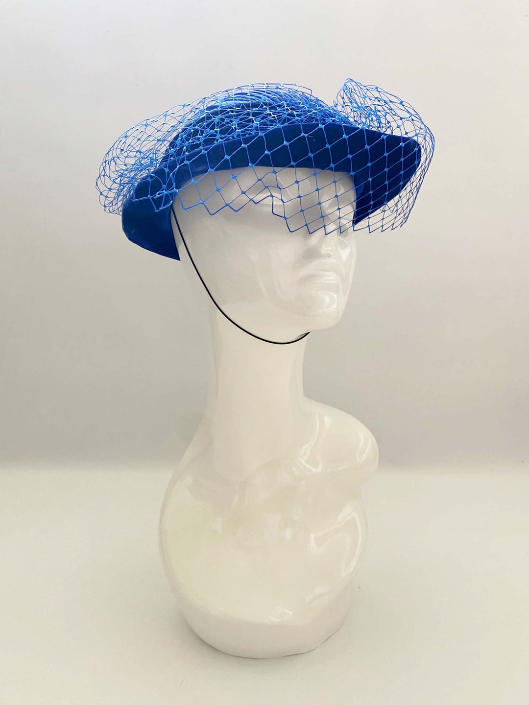Vintage Formal Hat, Burlesque Hat, Races Hat, Wedding Hat, Ascot Hat ...