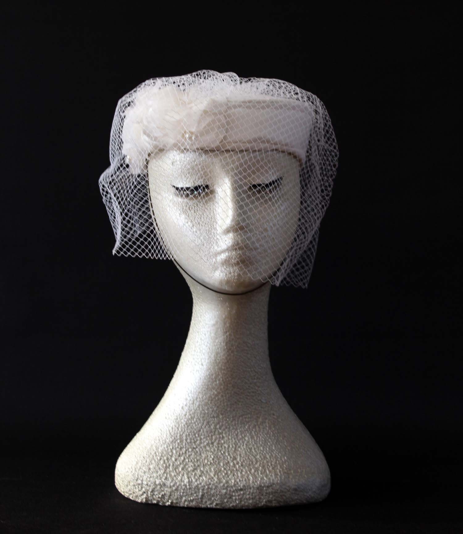 Vintage Formal Hat, Burlesque Hat, Races Hat, Wedding Hat, Ascot Hat ...