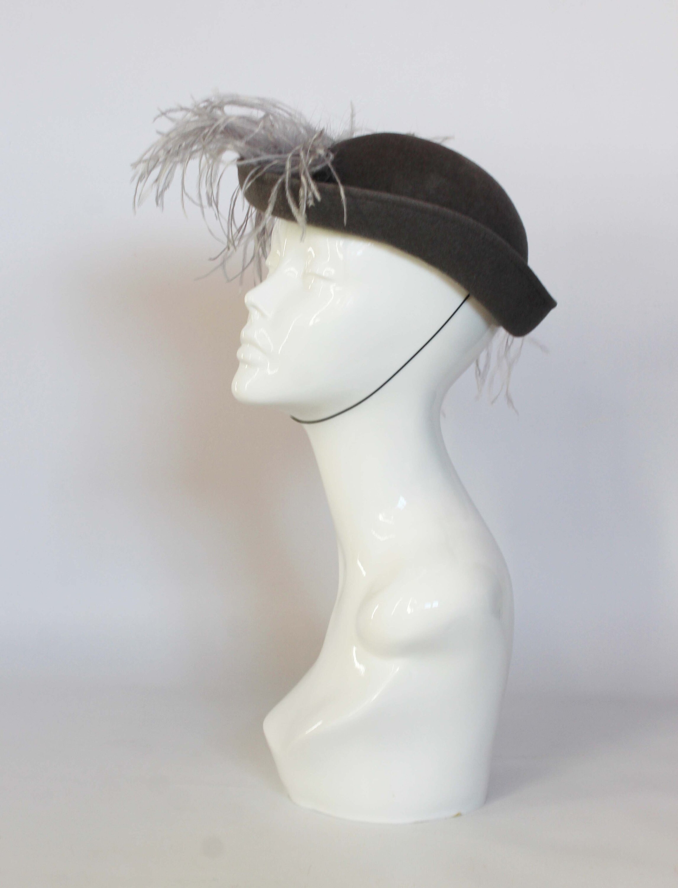 Vintage Formal Hat Burlesque Hat Races Hat Wedding Hat - Etsy