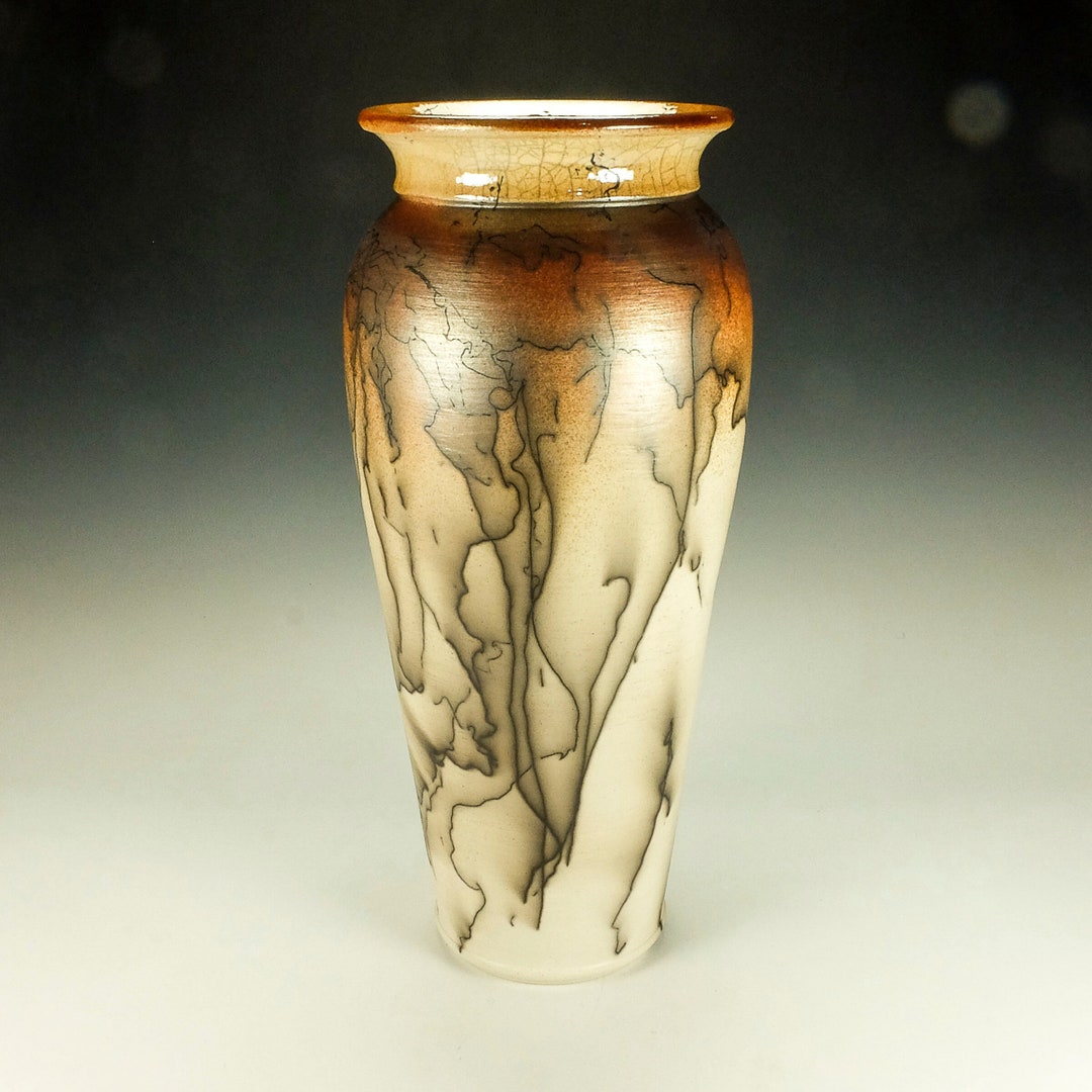 Horsehair Raku Pottery. Terra Sigillata, Hand Polished. - Etsy