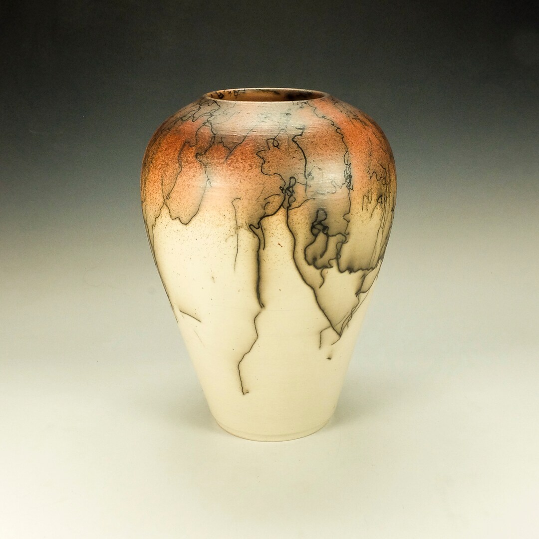 Horsehair Raku Pottery. Terra Sigillata, Hand Polished. - Etsy