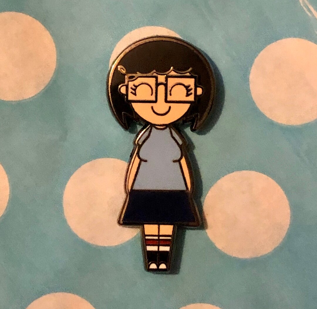 Bob’s Burgers Cute Little Tina Belcher Enamel Pin - Etsy