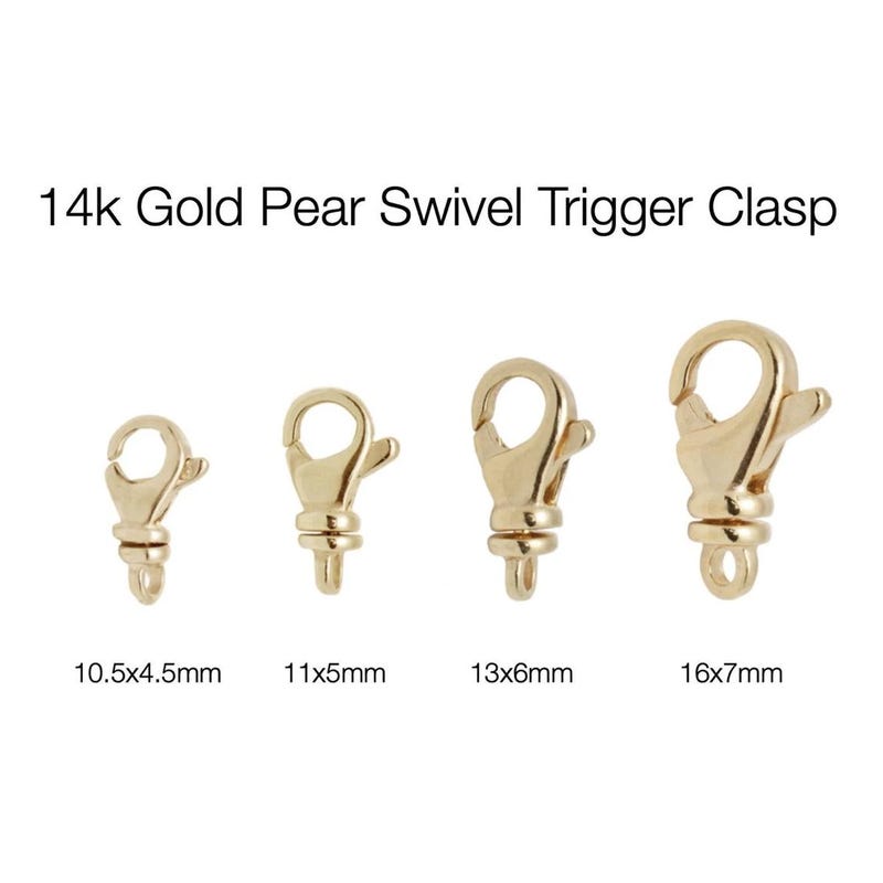 14k Gold Clasp - Etsy