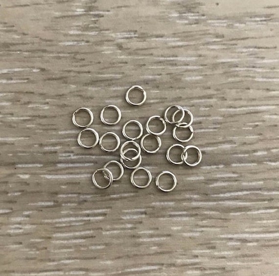 Sterling Silver Spring Rings 6 mm Spring Rings 925 Silver | Etsy