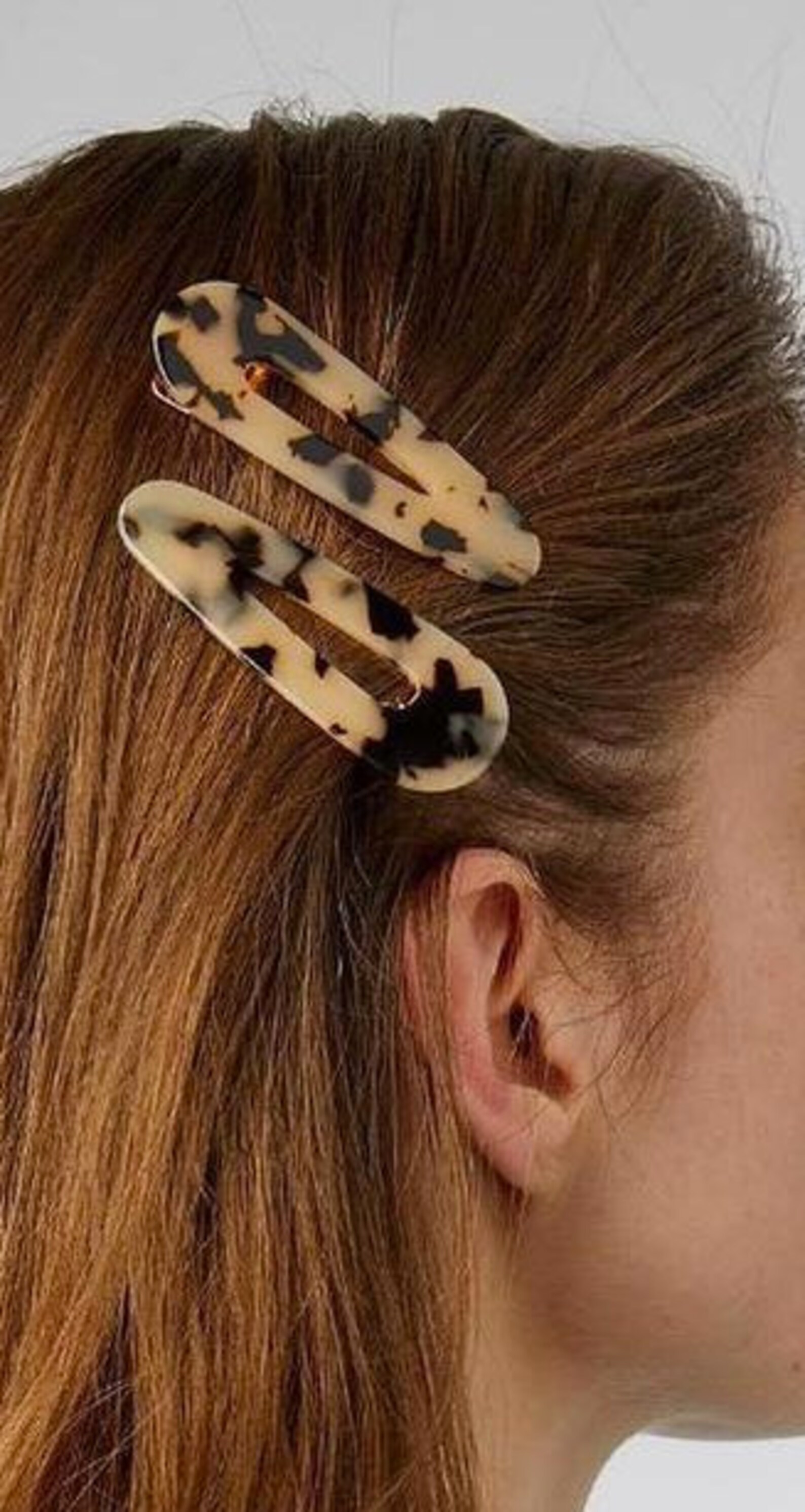 2 Acetate Hair Clip Acrylic Hair Clip Hair Accessories - Etsy