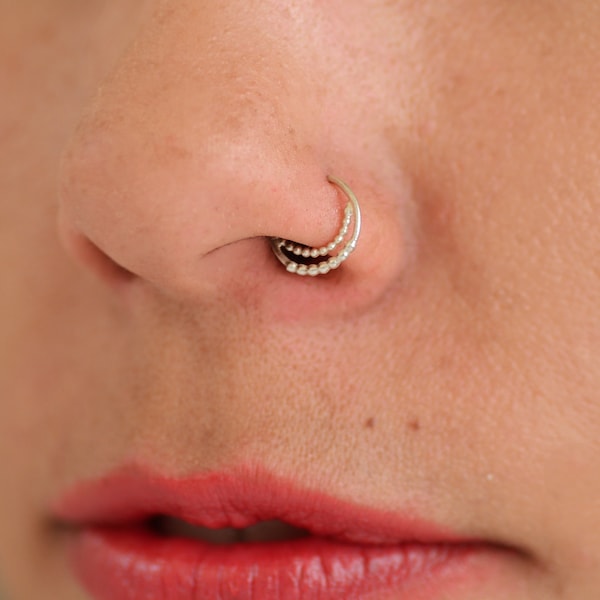 Moon Nose Ring - Etsy