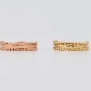 14k Gold Hoops, REAL GOLD Small Hoops, Hoop Earrings, Indian Hoops ...