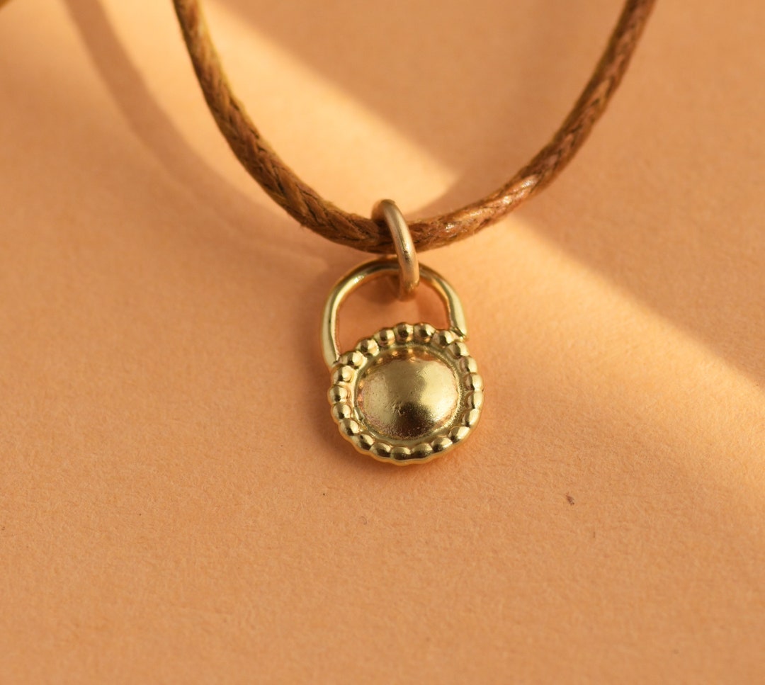 Tiny Gold Disk Necklace, 14k Solid Gold Sun Pendant, 14k Gold Small ...