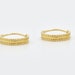 14k Gold Hoops, REAL GOLD Small Hoops, Hoop Earrings, Indian Hoops ...
