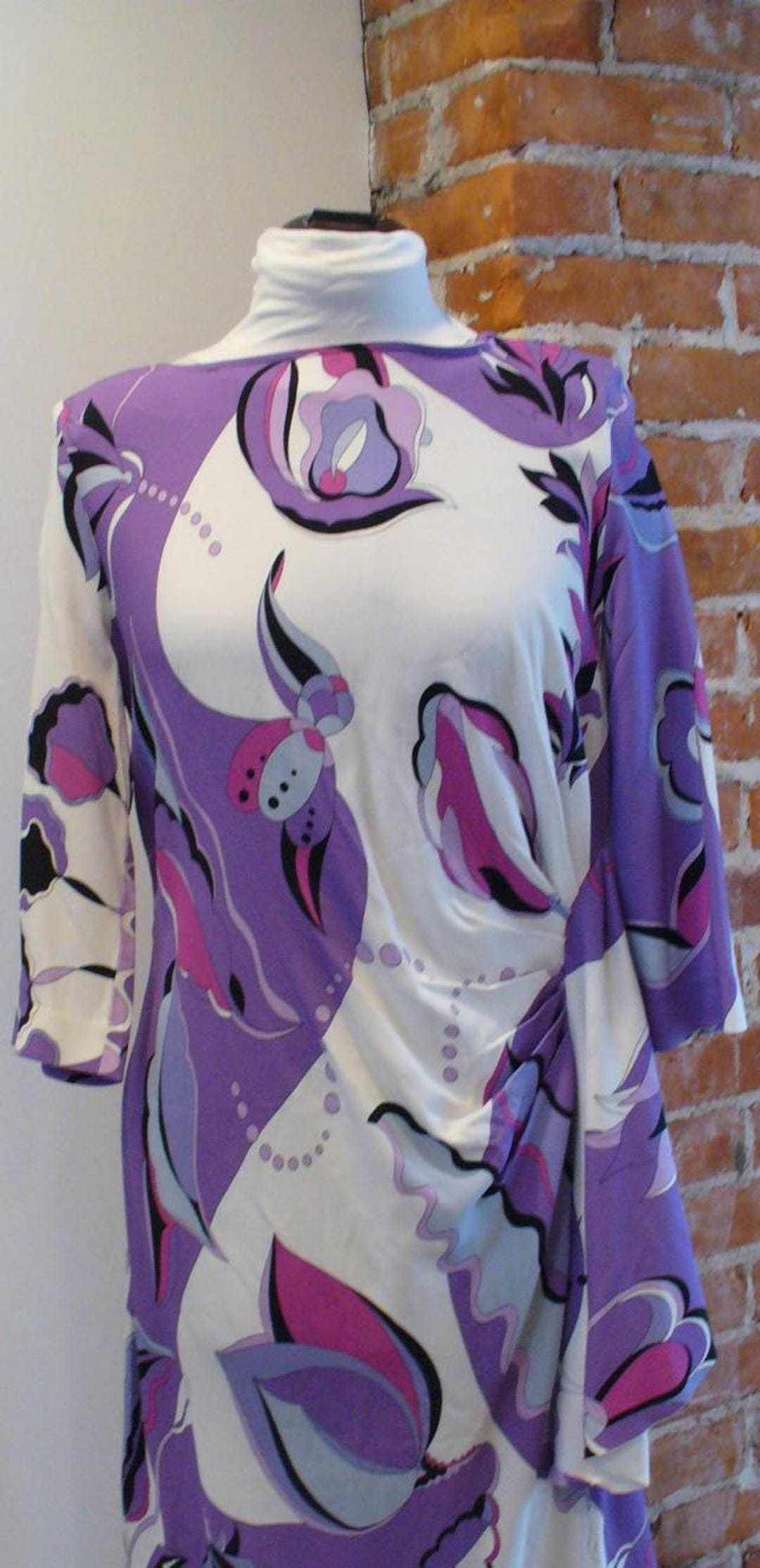 Vintage Bessi Silk Dress Made in Italy Size 10US - Etsy