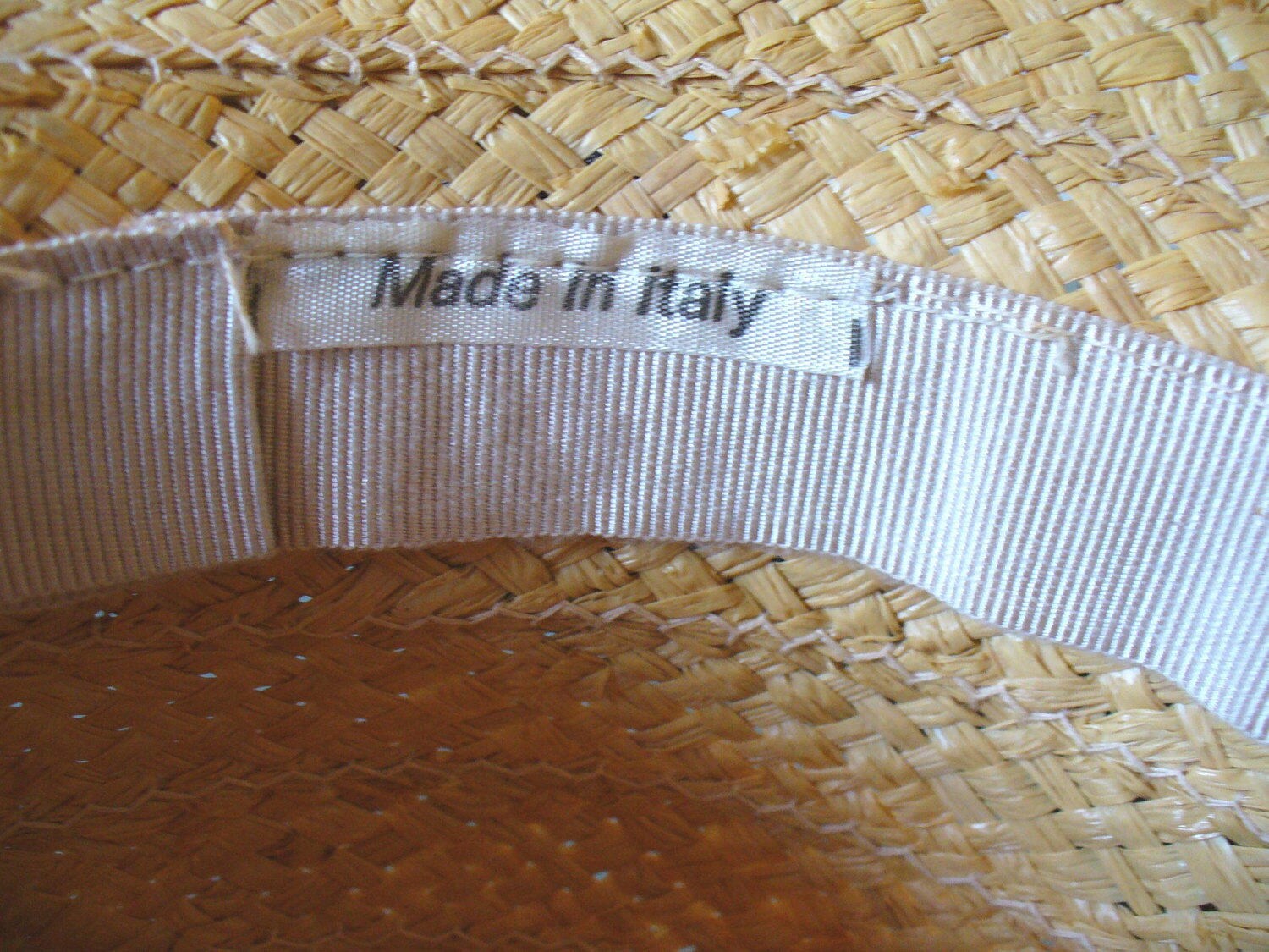 Made in Italy Straw Hat