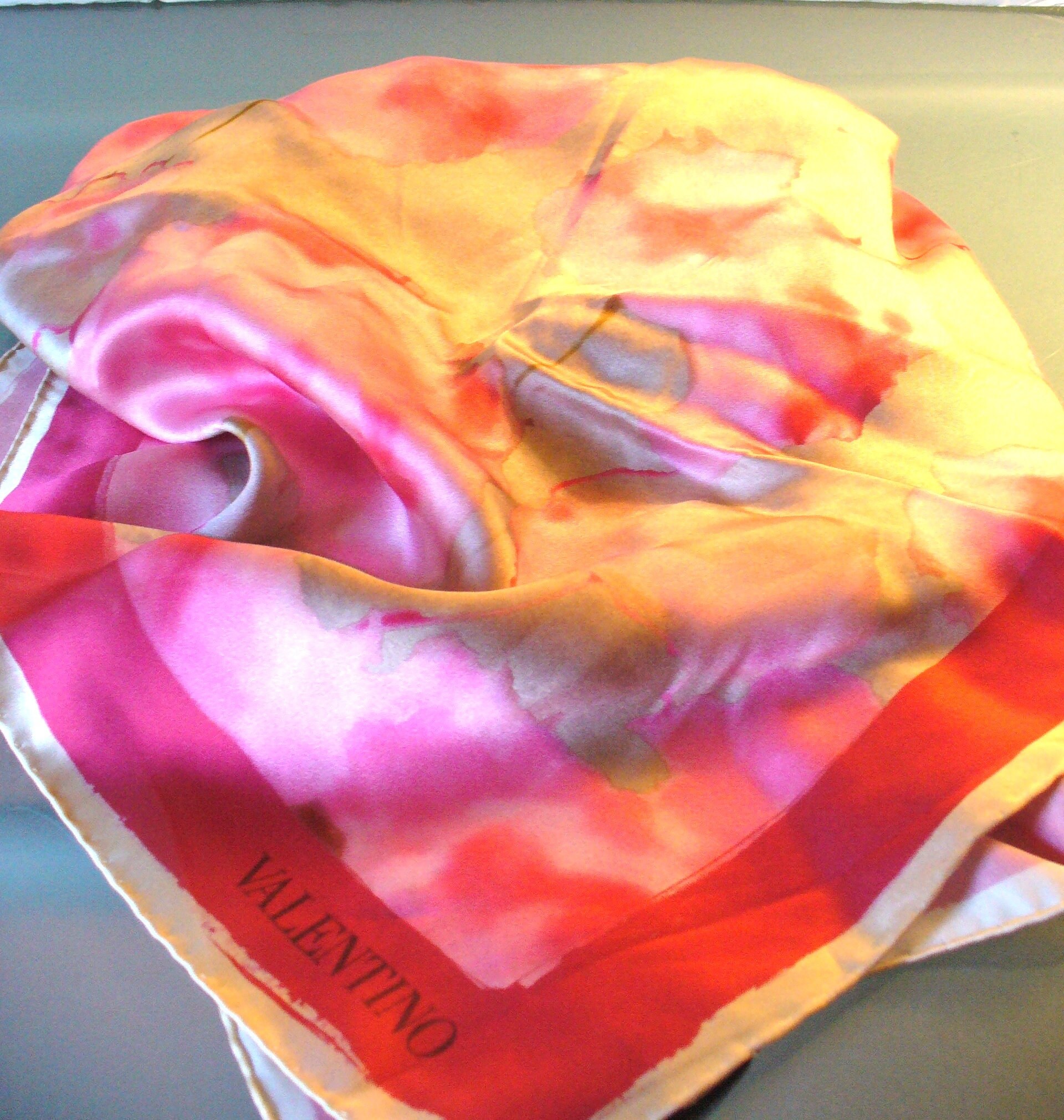 Vintage Made In Italy Valentino Scarf