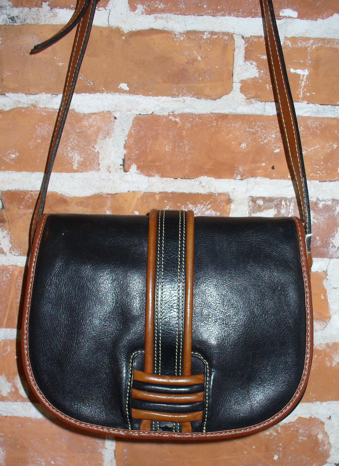 Peruzzi Made in Italy Leather Crossbody Bag - Etsy
