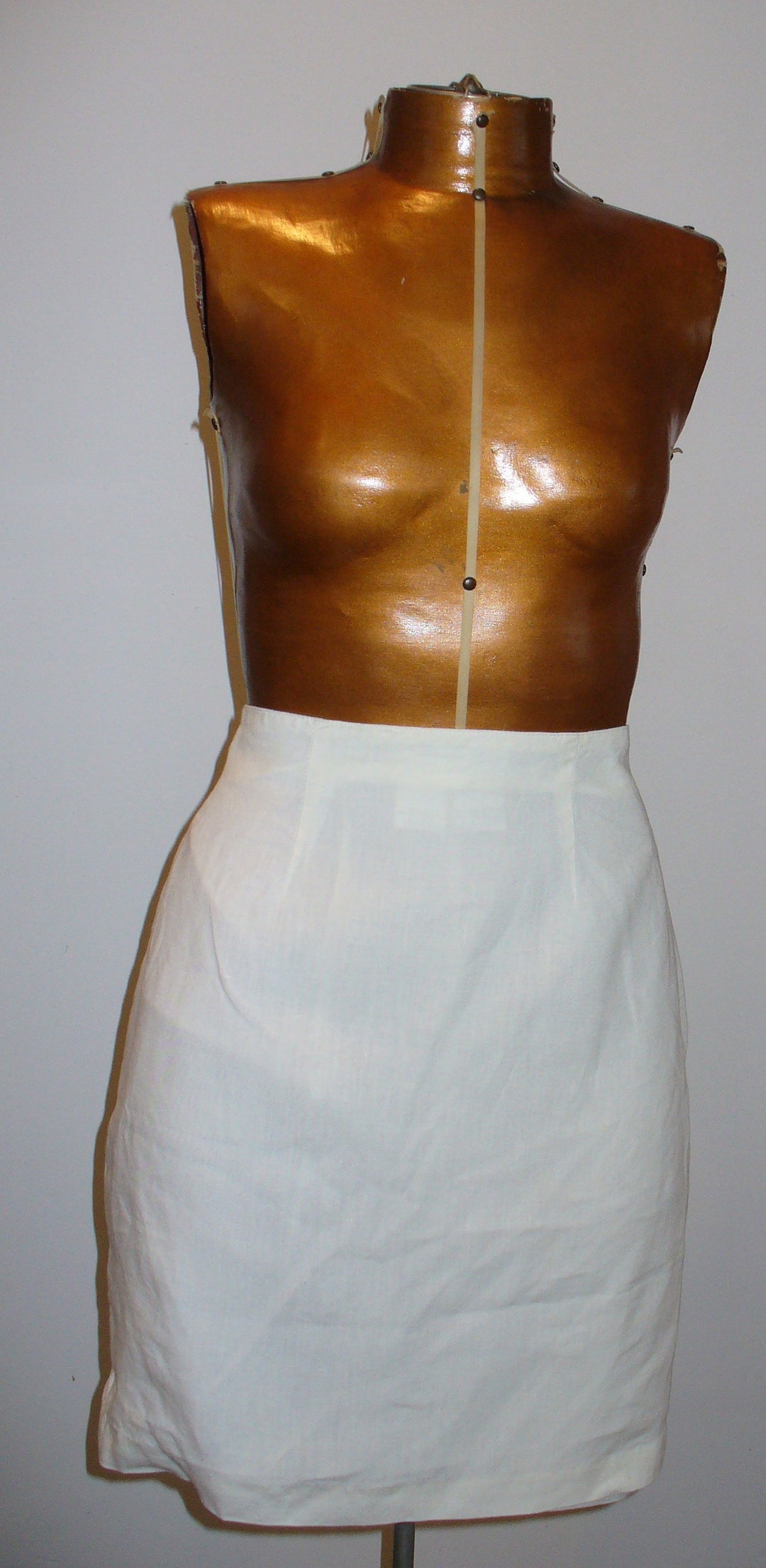 Vintage Max Mara Made in Italy Linen Skirt Size 4 US - Etsy