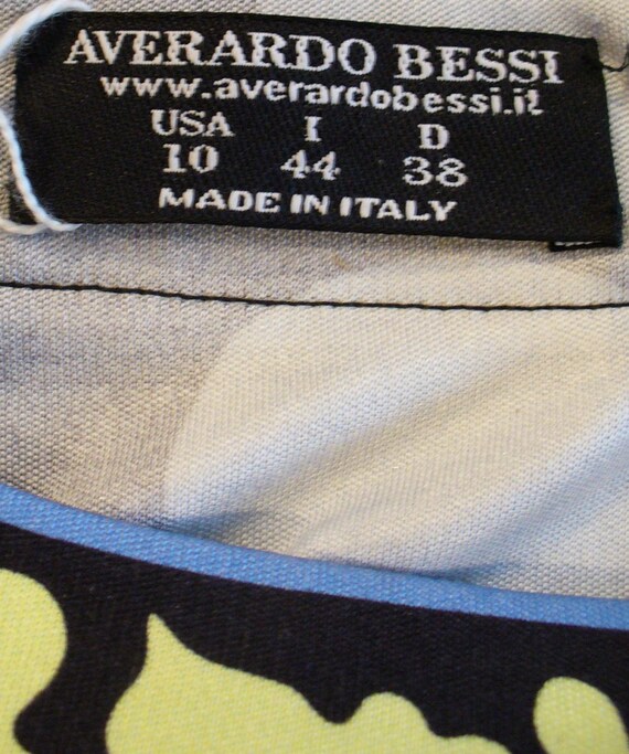 Vintage Bessi Silk Dress Made in Italy Size 10US - Gem