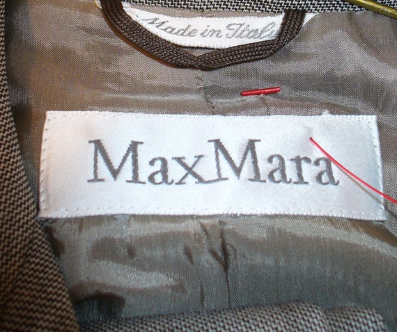 Vintage Max Mara Made in Italy Wool Suit Size 10 US - Gem