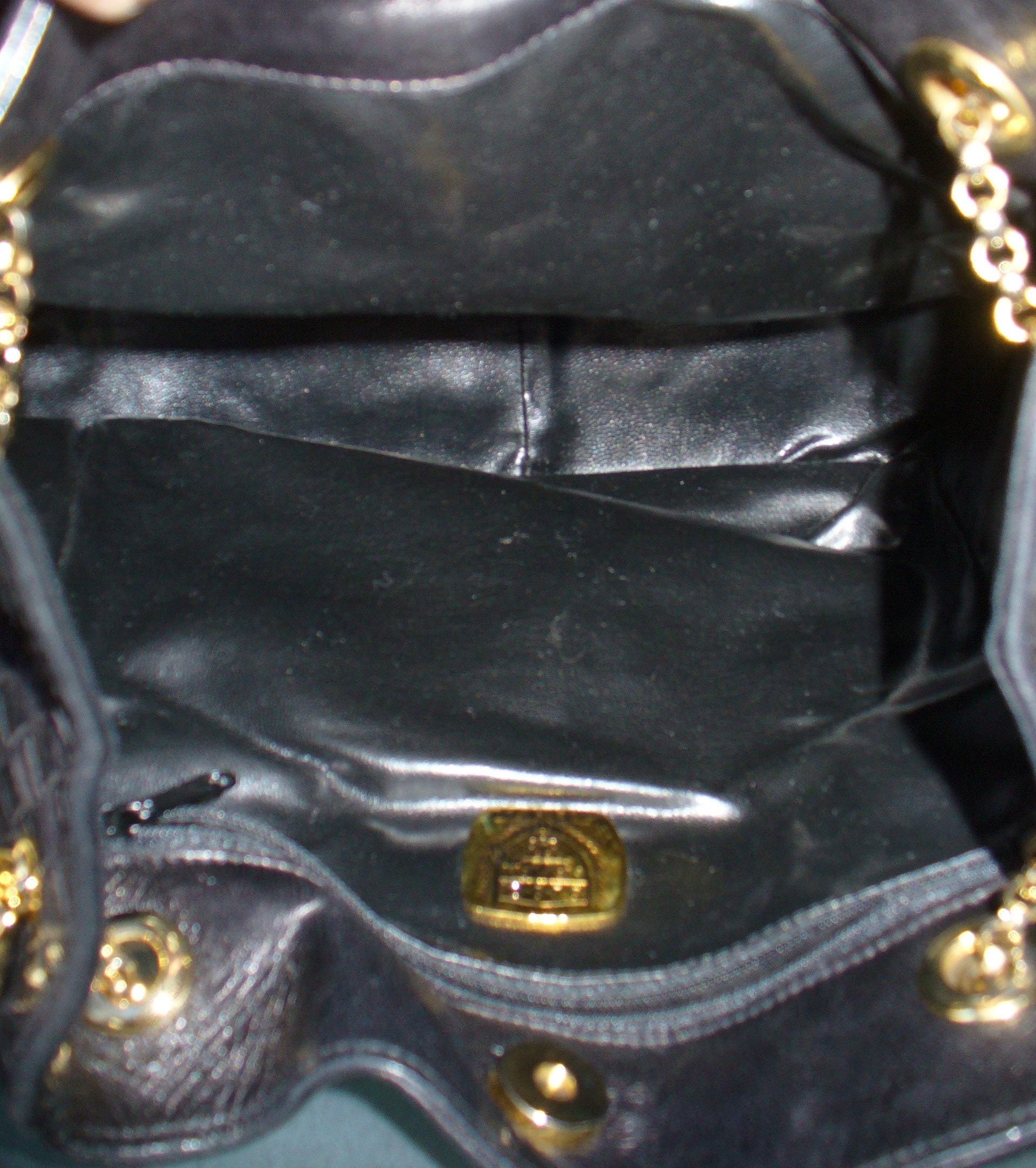 Vintage Siso Made in Italy Woven Leather Shoulder Bag