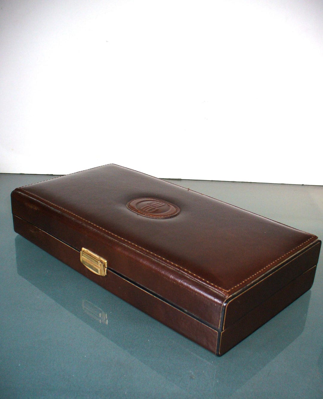 Vintage Leather Jewelry Box Made in Italy - Etsy